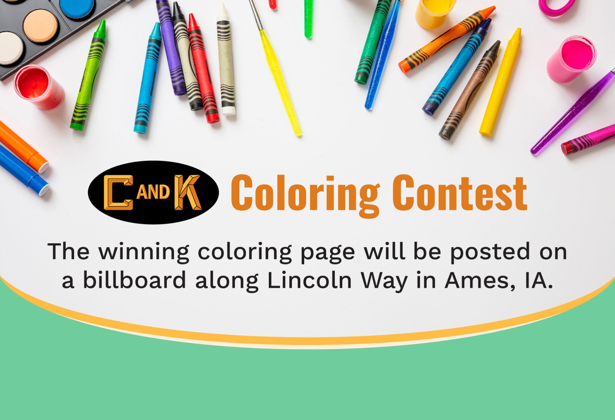 C And K Coloring Book Contest | Ames, IA